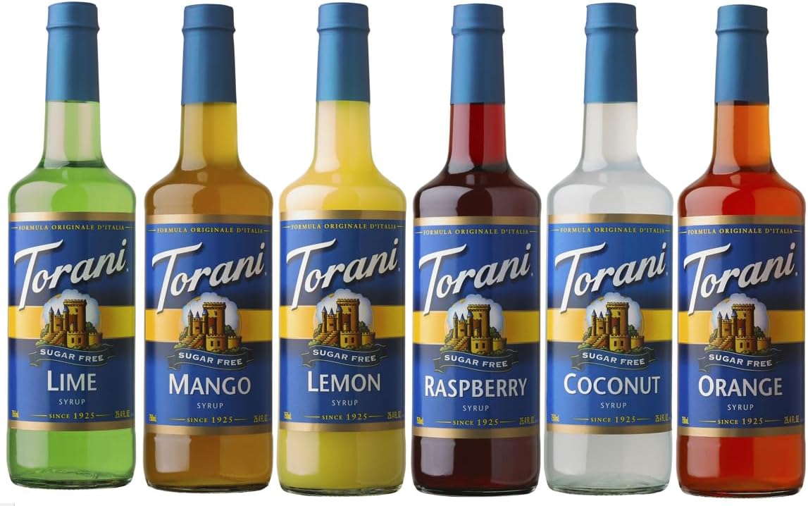 Amazon.com: Torani® Lemon Syrup Sugar Free : Grocery & Gourmet Food