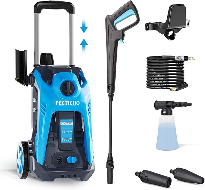 Amazon.com : Electric Pressure Washer,3500 PSI Power Pressure Washer, 2 ...