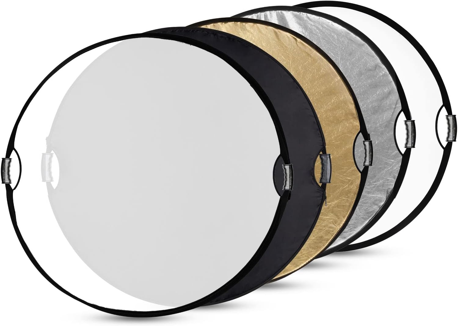 NEEWER 43 Inch/110 Centimeter Light Reflector Light Diffuser 5 in 1 ...