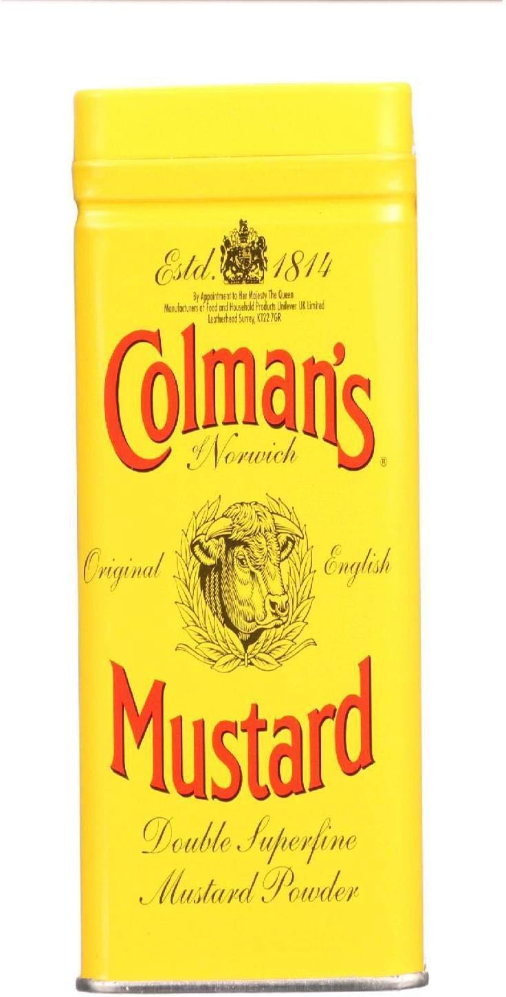 Amazon.com : Colman's, Dry Mustard Powder, 4 oz : Mustard Spices And ...