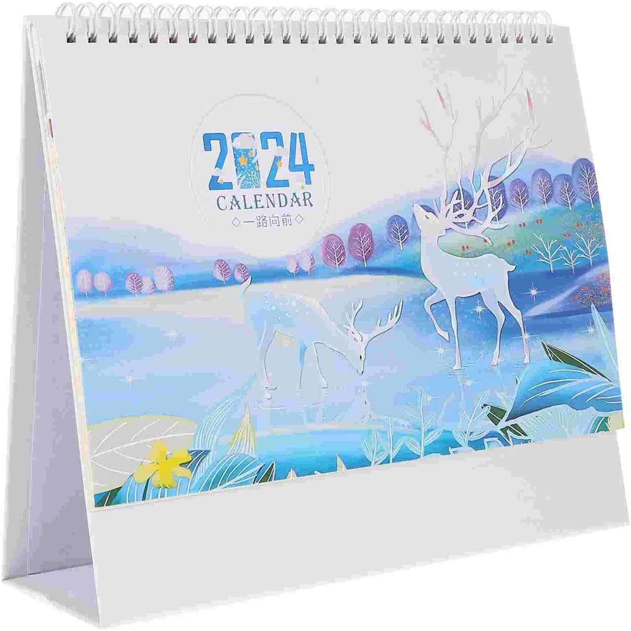 2024 Desk Calendar Office Tabletop Standing Calendar Planner Business ...