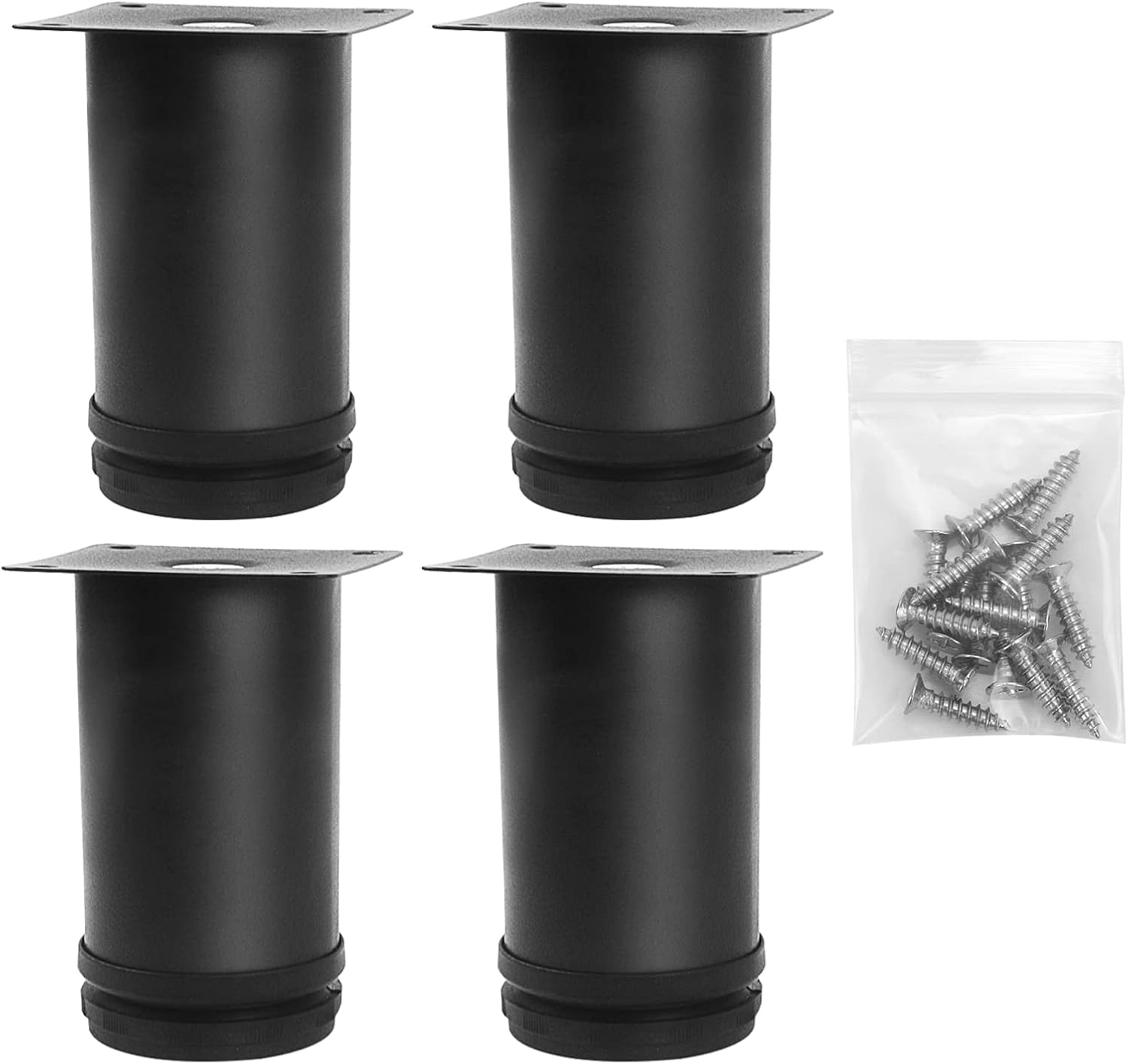 Amazon.com: Furniture Legs, 3.15 Inches Adjustable Furniture Legs, Set ...