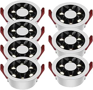 SDUYTDG Set of 7 Led Recessed Retrofit Downlight Flush Mount Led ...