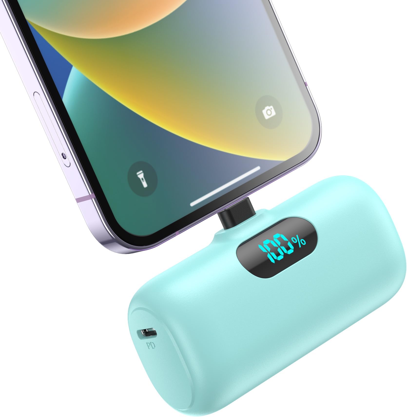 Amazon.com: Charmast Small Portable Charger 5000mAh, Ultra-Compact 20W ...