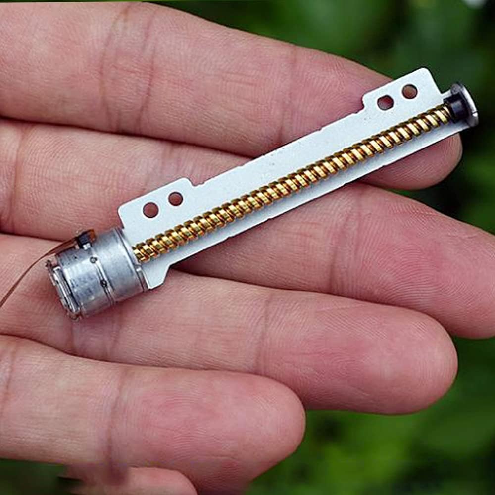 Amazon.com: Japan Mini 50mm Stroke Micro Precision Copper Screw Linear ...