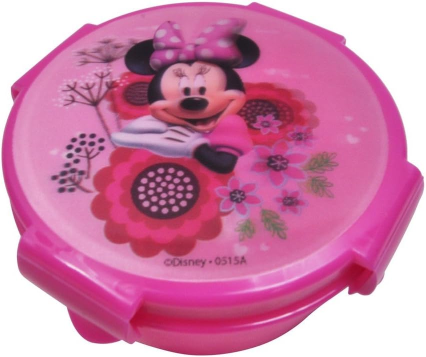 Amazon.com: Disney Minnie Mouse 3D Small Snack Food Container : Home ...