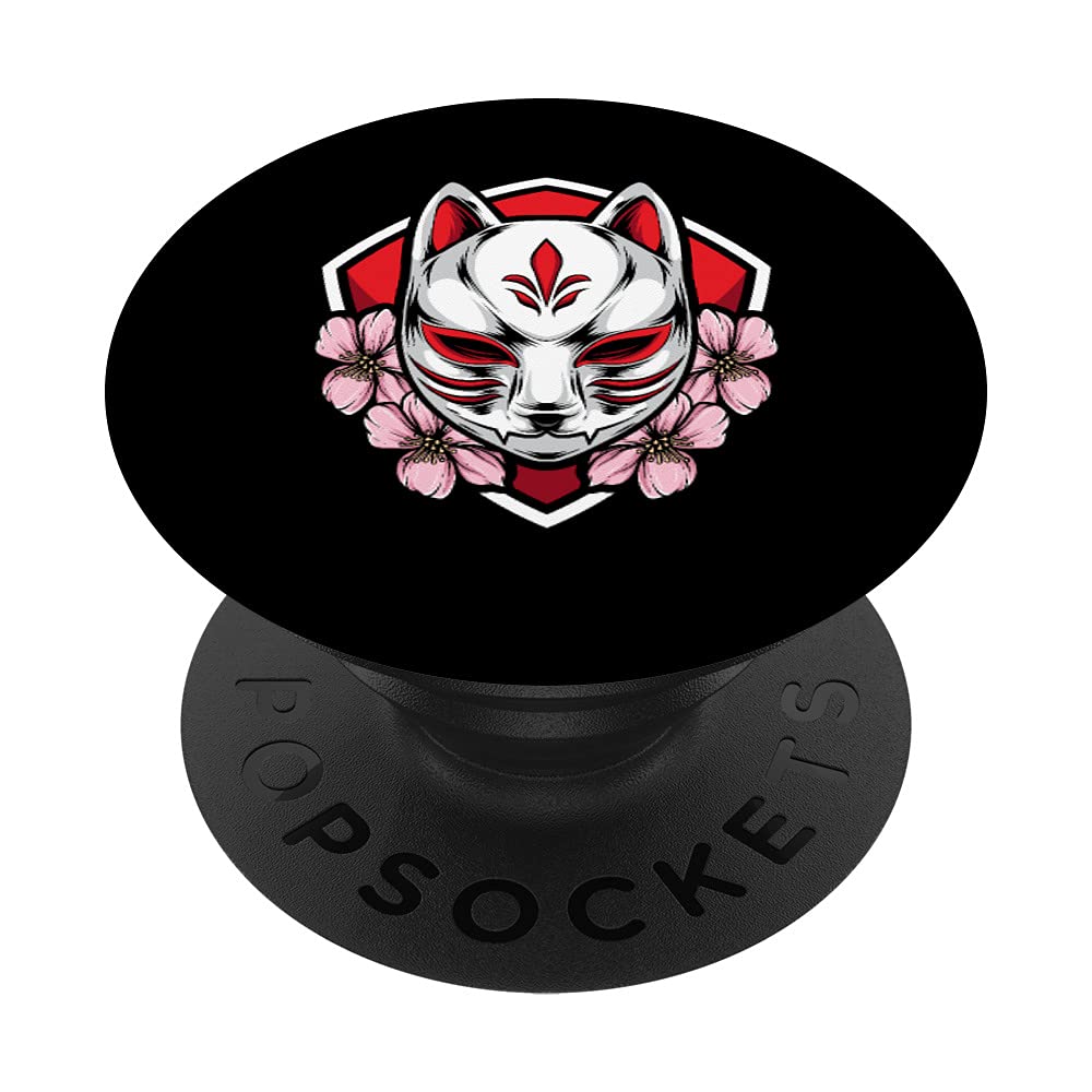 Buy Kitsune Japan Anime Kumiho Nin-Tailed Fox PopSockets Swappable ...