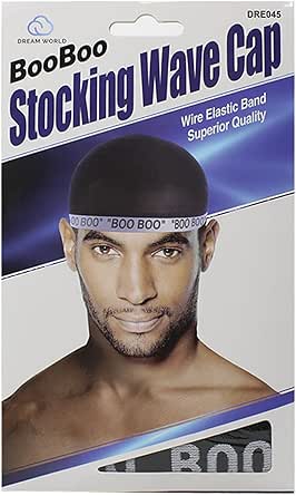 Amazon.com: 3 PK Dream World Boo Boo Stocking Wave Cap (BLACK) : Beauty ...