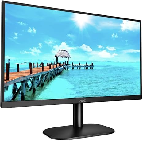 AOC Monitor 24B2XH- 24" Full HD, 75 Hz, IPS, Flickerfree, 1920x1080 ...