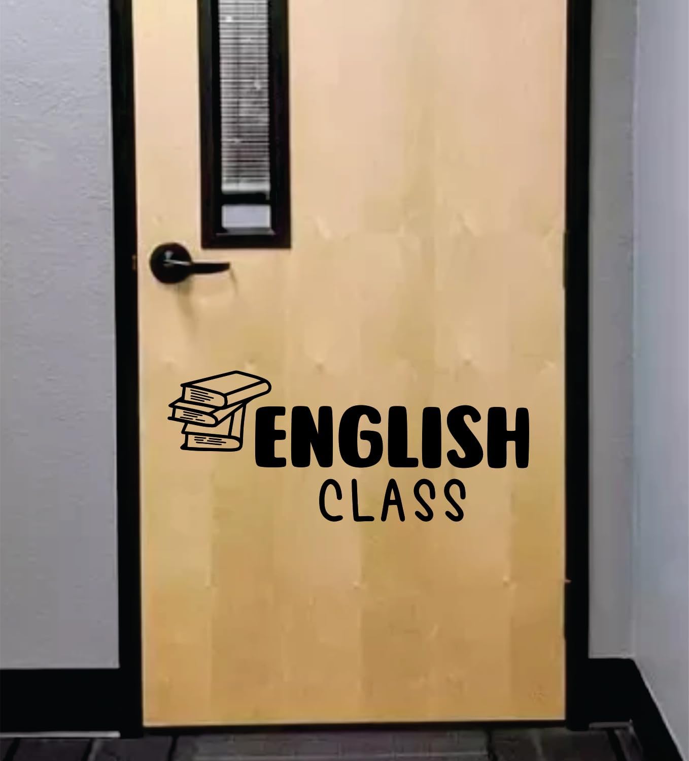 Amazon.com: English Class School Classroom Door Wall Decal Decor Art ...