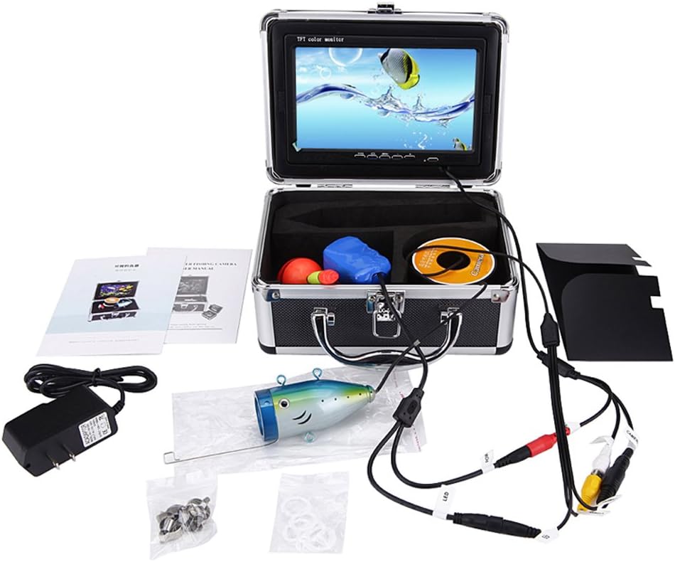 Amazon.com: 7" Color TFT Monitor 1000TVL Video Camera Underwater ...