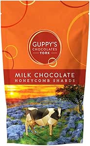 Guppy's Chocolates York | Milk Chocolate Honeycomb Shard Pouch | 3 Pack ...