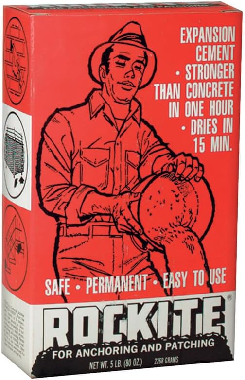 Amazon.com: Rockite 10006 5 Lb Rockite® Fast-Setting Cement ...