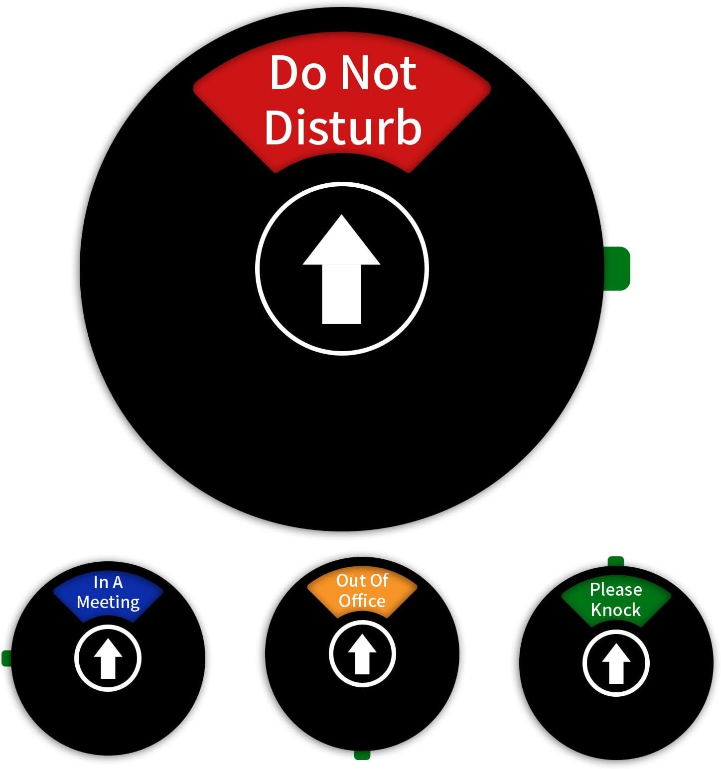 Amazon.com : Office Door Sign, Do Not Disturb/Out of Office/Please ...