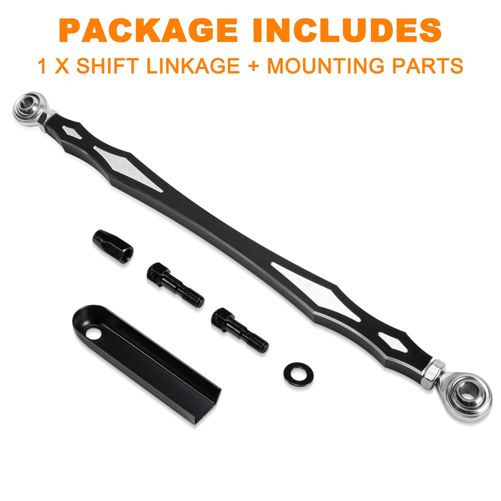 Touring Bike Linkage PSLER Motorcycle Shift Linkage - Chrome Double B ...