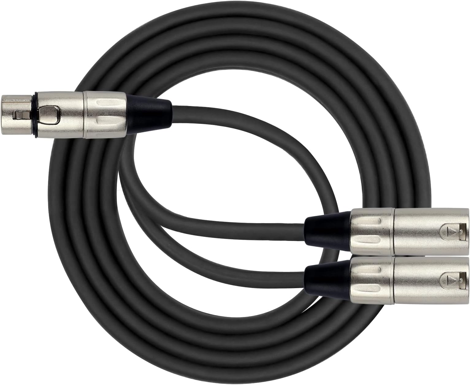 Amazon.com: Kirlin Cable Y-303-06 - 6 Feet - XLR Female to Dual XLR ...