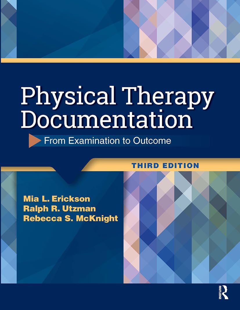 Physical Therapy Documentation: 9781630916268: Medicine & Health ...