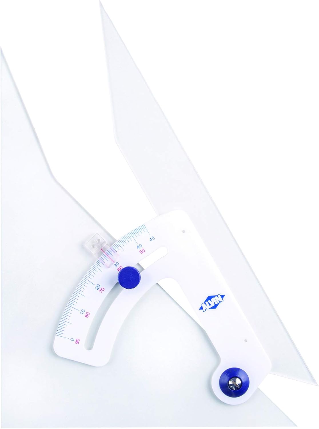 Amazon.com: Alvin, Tru-Angle, Adjustable Triangle with Inking Edge - 6 ...