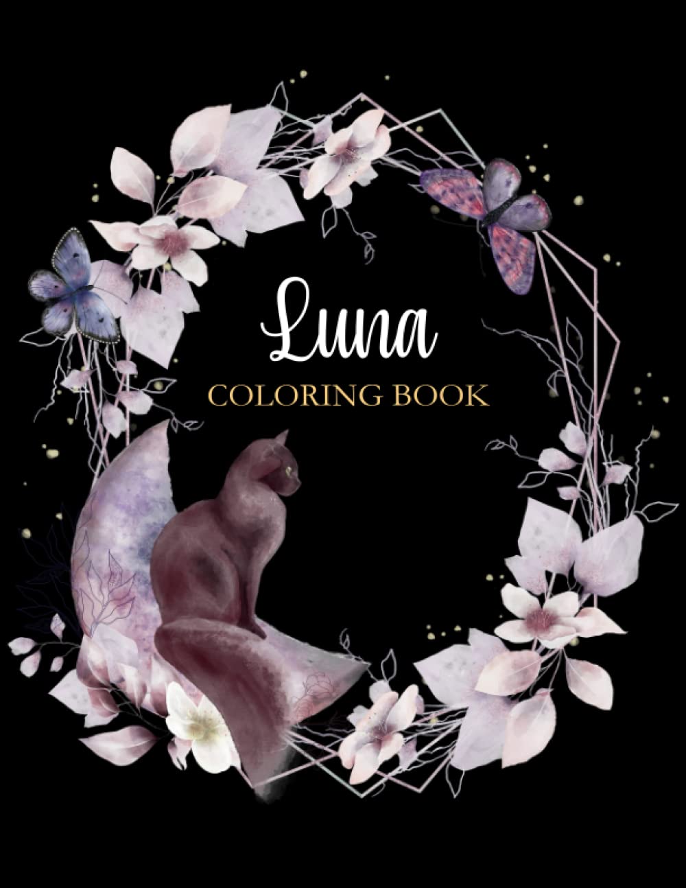 Luna Coloring Book: Amazing Colouring Book For Kids And Adults: ball ...
