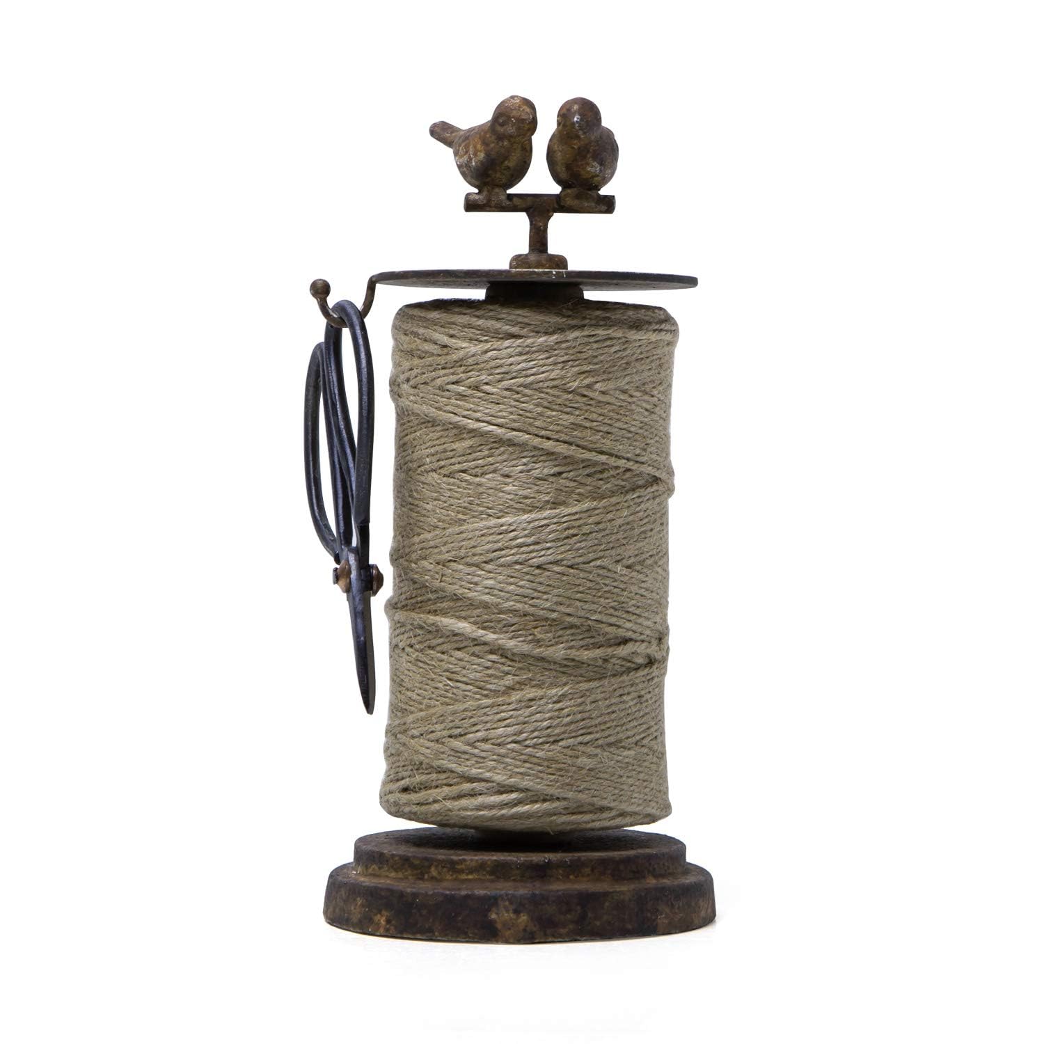 Amazon.com: SOFFEE DESIGN Vintage Jute Twine Holder with Scissors for ...