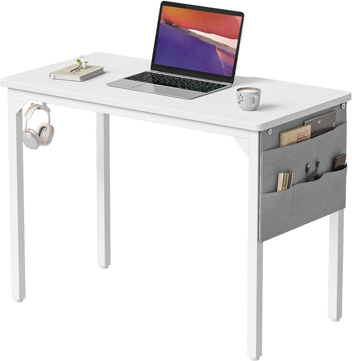 Amazon.com: BANTI Computer Desk, 32 inch Home Office Writing Study ...