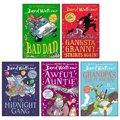Amazon.com: David Walliams 5 Books Collection Set (Gangsta Granny ...