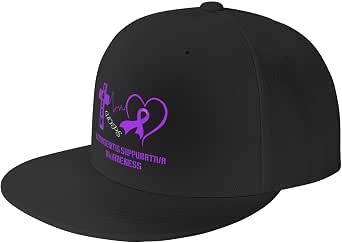 BAIHENG Hidradenitis Suppurativa Awareness Flag Denim Hats Cowboy Knit ...
