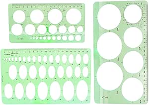 Plastic Circle Template Architectural Design Draw Round Building ...