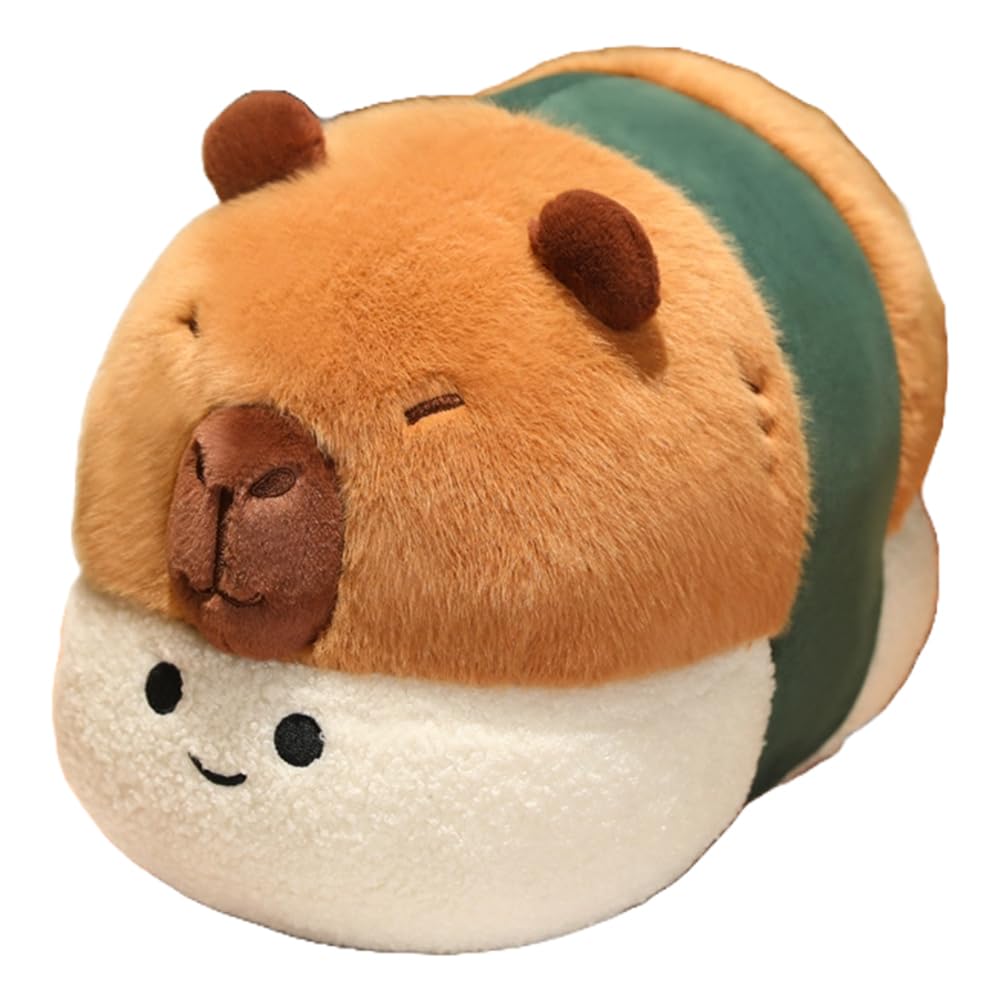 Amazon.co.jp: REDICE ぬいぐるみ カピバラ 動物のぬいぐるみ 寿司 ポテトフライ 【正規品】【2024年新素材】 肌に ...
