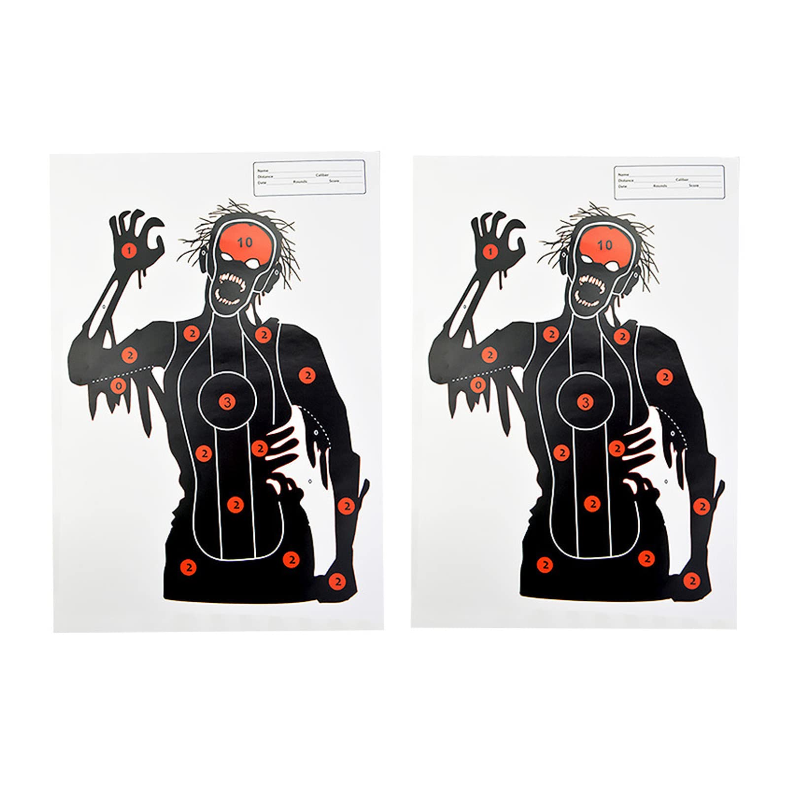 Alvo De Cabeca De Zumbi
