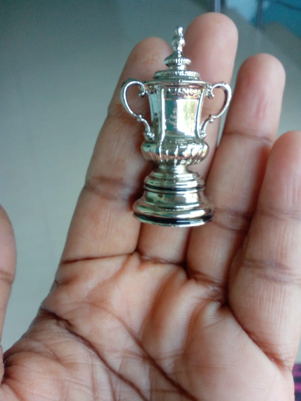 Football Cup Trophy Shiny Award, Football Competitions Champion Cup ...