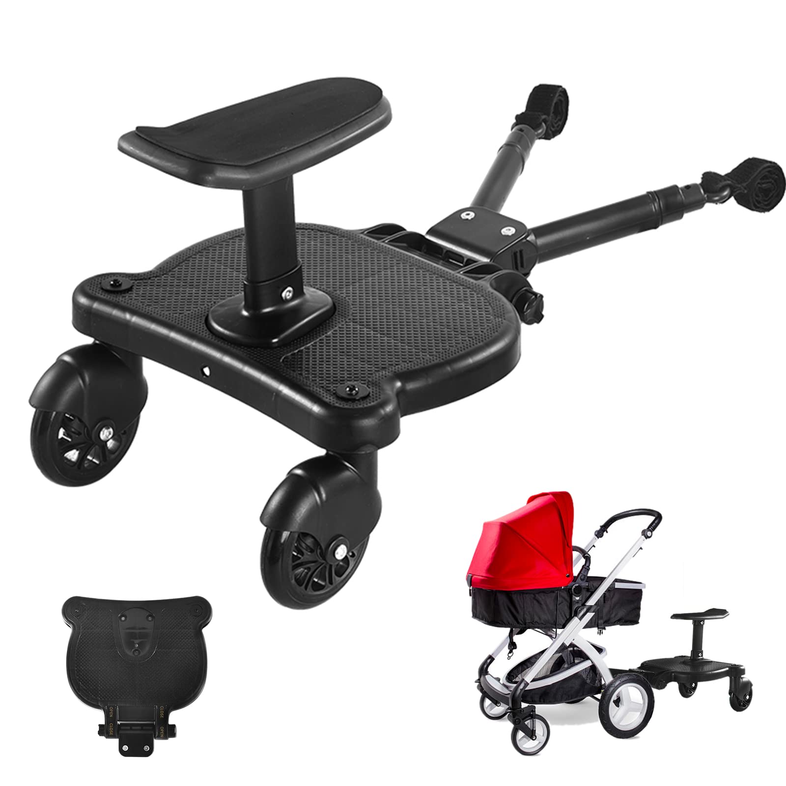 Stroller with platform for standing online