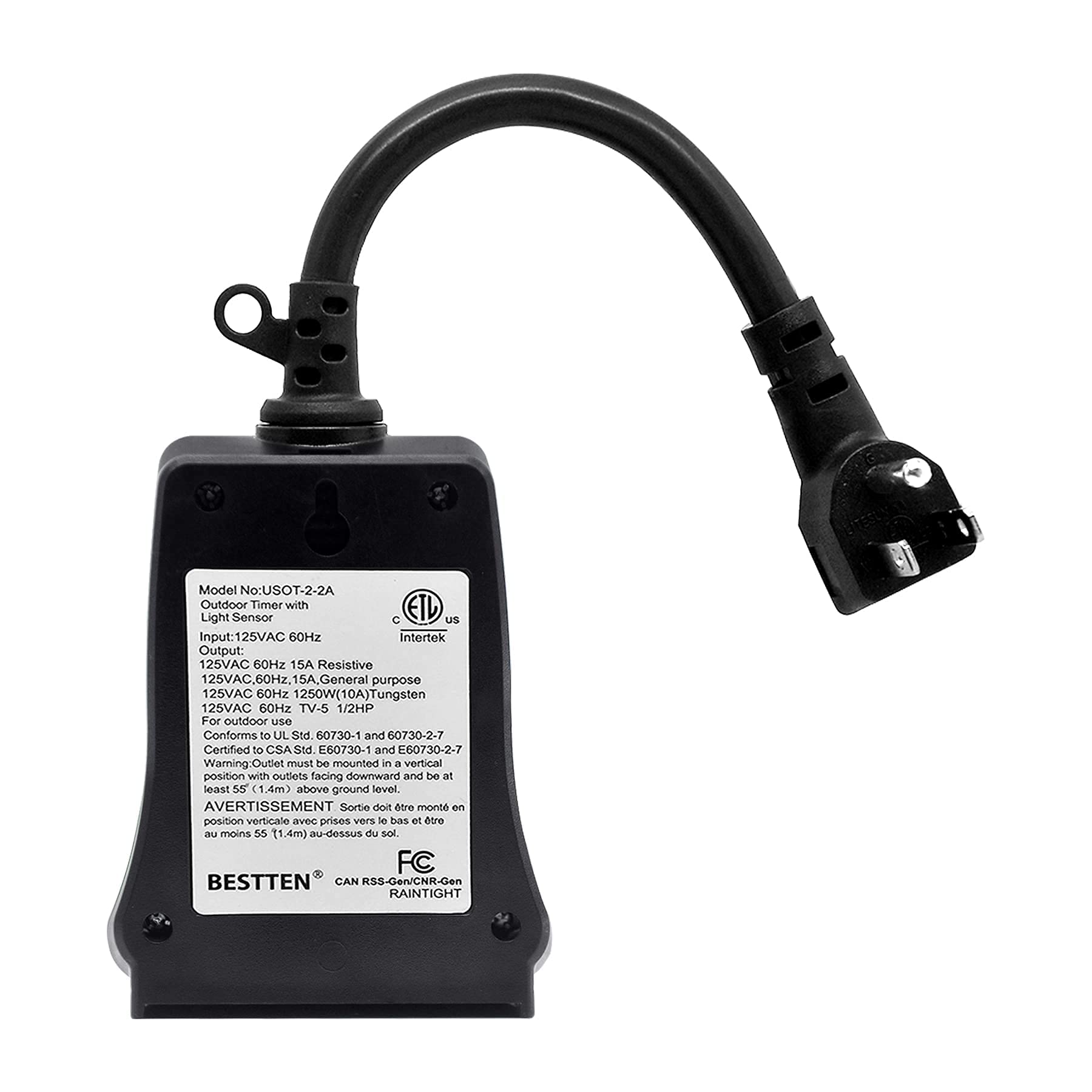 Dusk To Dawn Outdoor Timer With Photocell Sensor Outdoor Dusk To Dawn ...