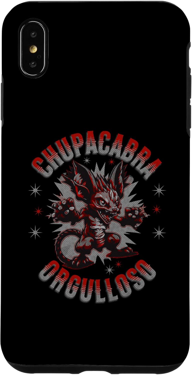 Amazon.com: iPhone XS Max Chupacabra Orgulloso Hispanic Pride Mythical Cryptid Case : Cell ...