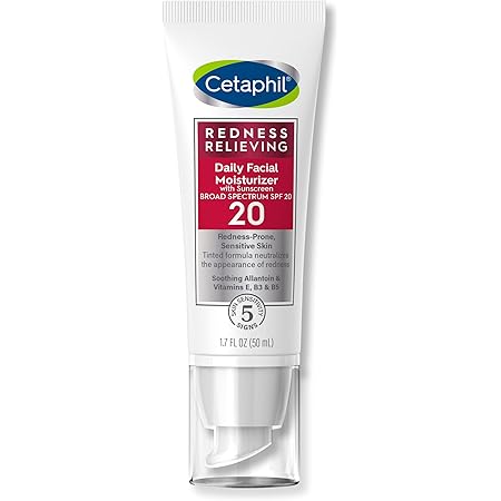 Amazon.com: Cetaphil Redness Relieving Night Moisturizer, 1.7 Ounce ...