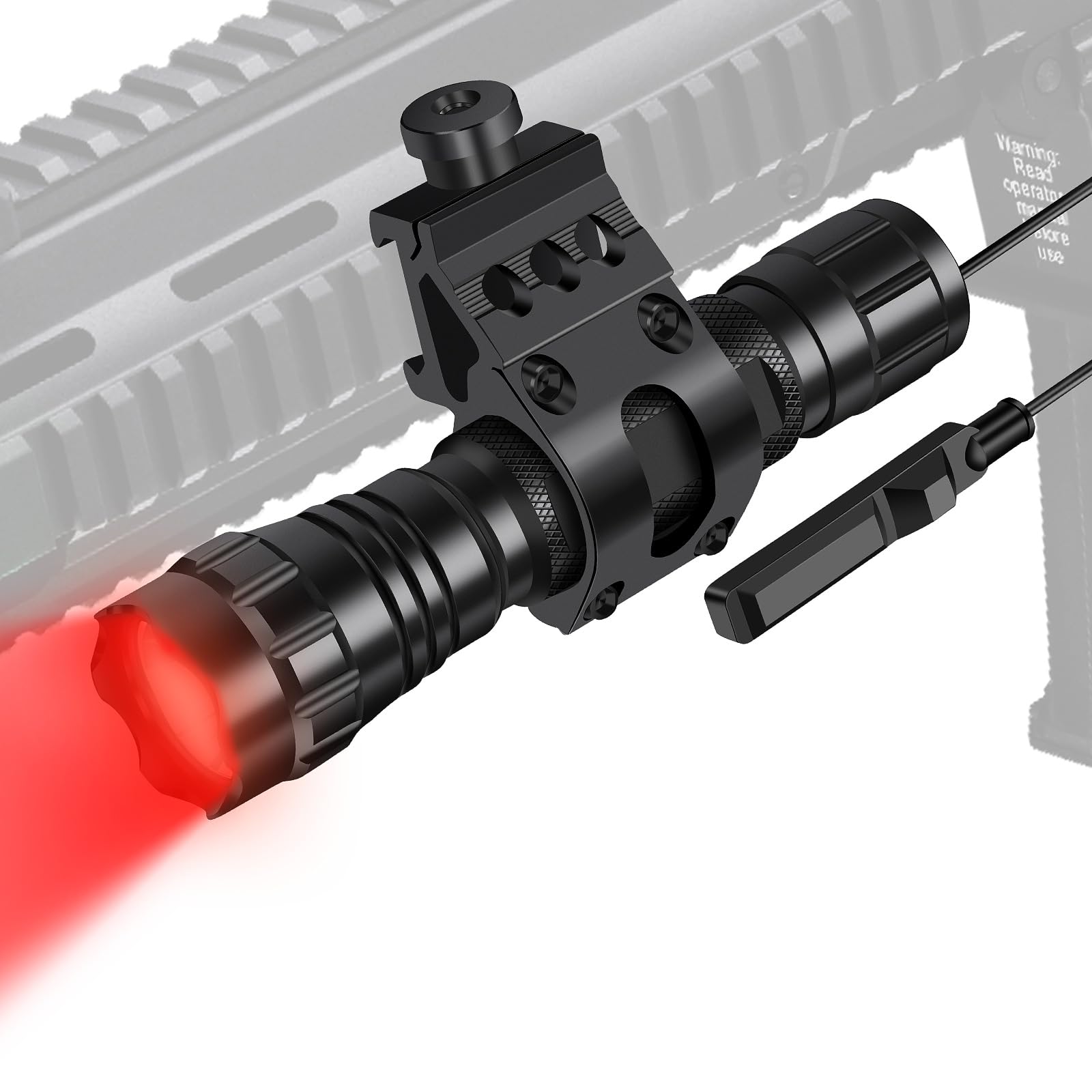 Amazon.com: WINDFIRE Red Hunting Flashlights Predator Light 200 Yards ...