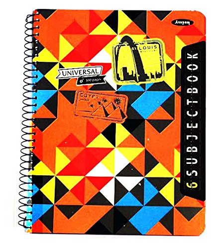 Anupam 6 Subject Universal Design A Notebook - 300 Pages : Amazon.in ...
