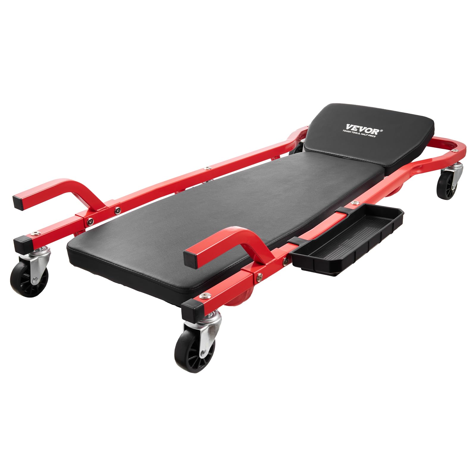 VEVOR Mechanic Garage Creeper, 44-Inch, 300 lbs Capacity Automotive ...