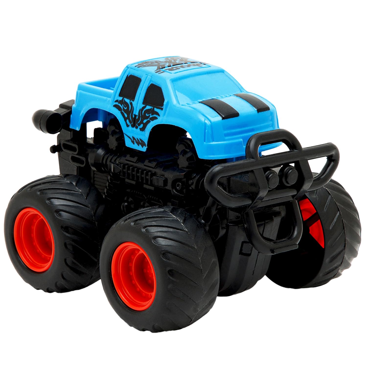 Buy Sterling Monster Car Big Size 4WD Monster Car - Push and Go Toy Car ...