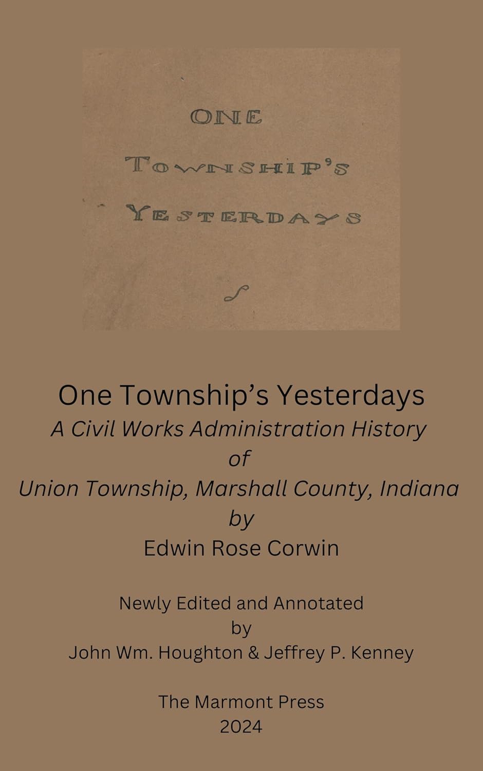 Amazon.com: One Township's Yesterdays: A Civil Works Administration ...