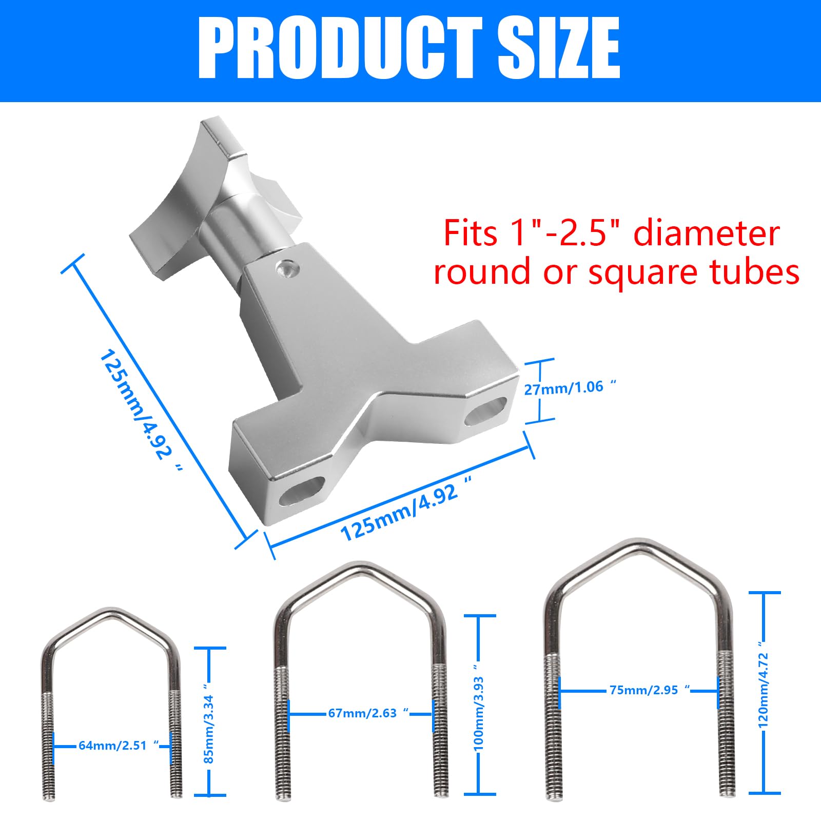 Snapklik.com : KAVIUS High Lift Jack Mount Universal Fit Hi Lift Jack ...