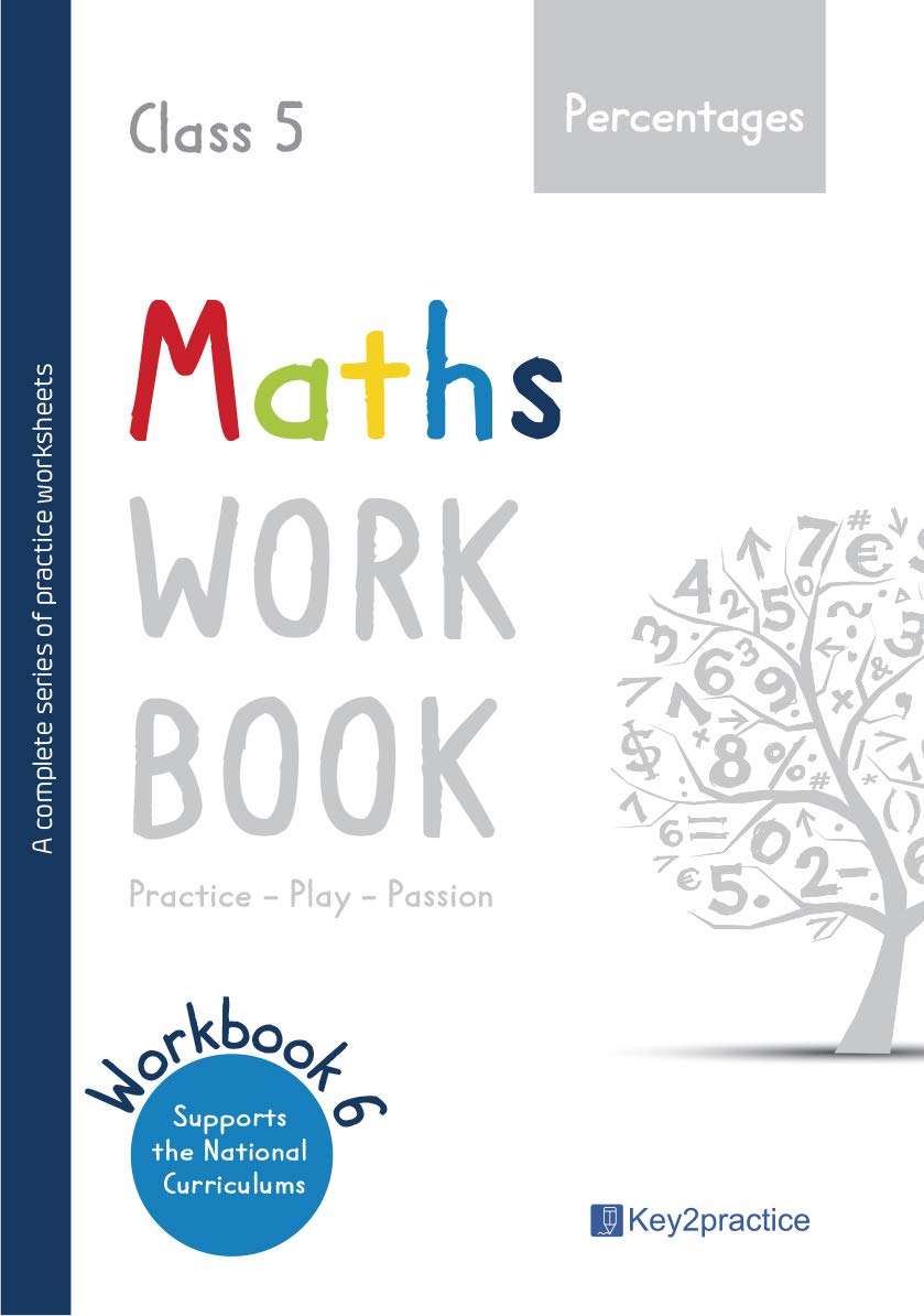 Key2practice Maths Workbook for Class 5 - Topic Percentage (Activity ...