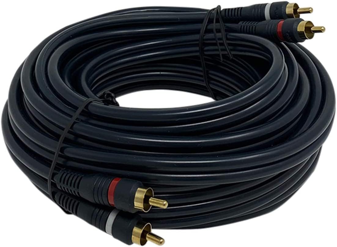 Amazon.com: Belkin PureAV RCA Audio Cable (12 feet) : Electronics