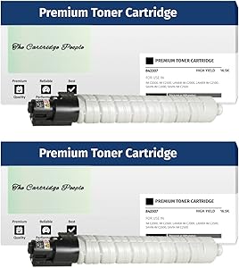 Amazon.com: Compatible IM C2000 / IM C2500 (842307) 2 Pack Toner Cartridge, Black, 16.5K High ...