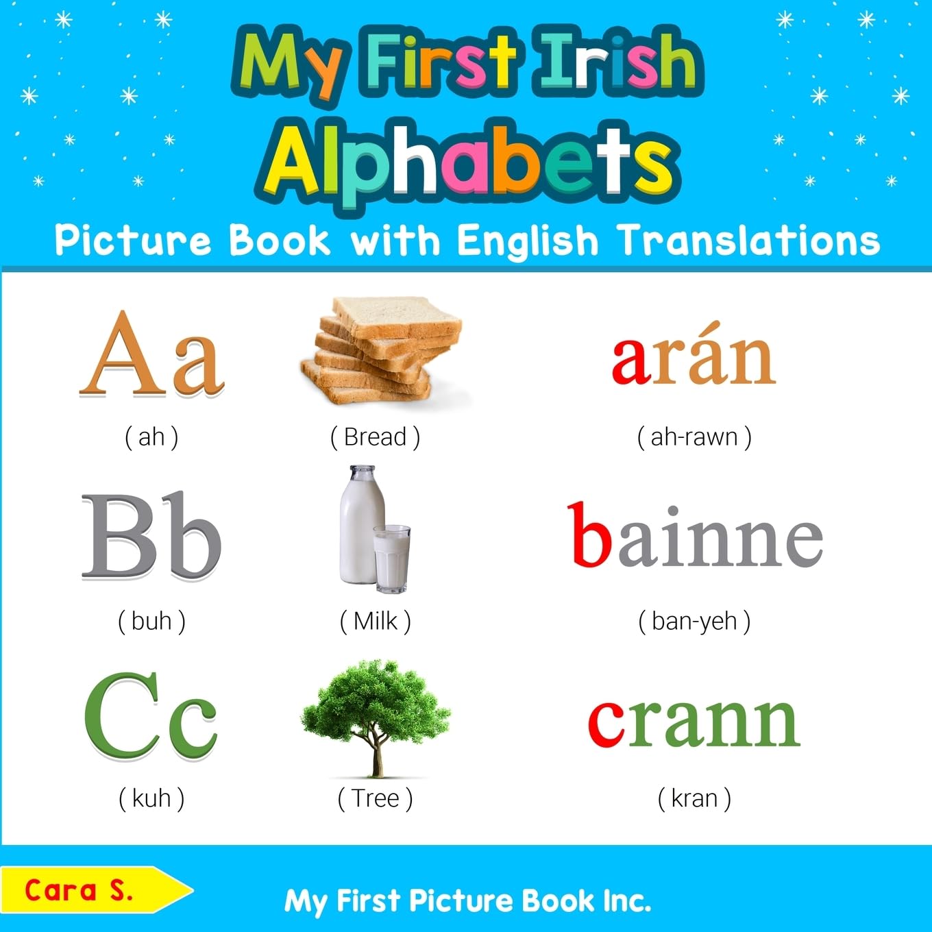 Amazon.com: My First Irish Alphabets Picture Book with English ...