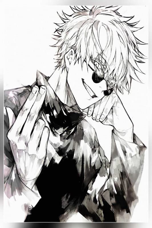 POSTERNEST Jujutsu Kaisen Anime Manga Satoru Gojo Theme Poster Matte ...