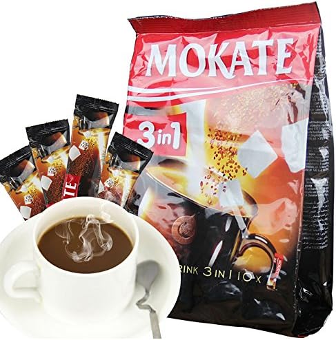 Mokate 3 in 1 Roasted Coffee 1 Pack 10 Sachets 170g : Amazon.co.uk: Grocery