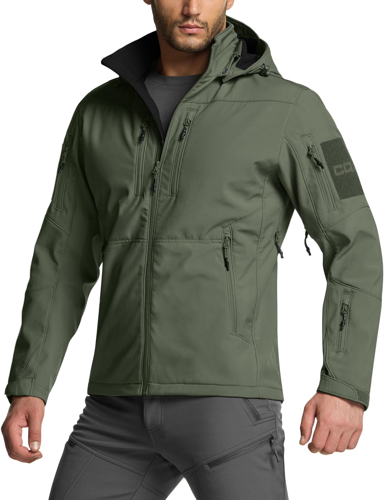 Snapklik.com : Mens Fleece Lined Tactical Softshell Jackets ...