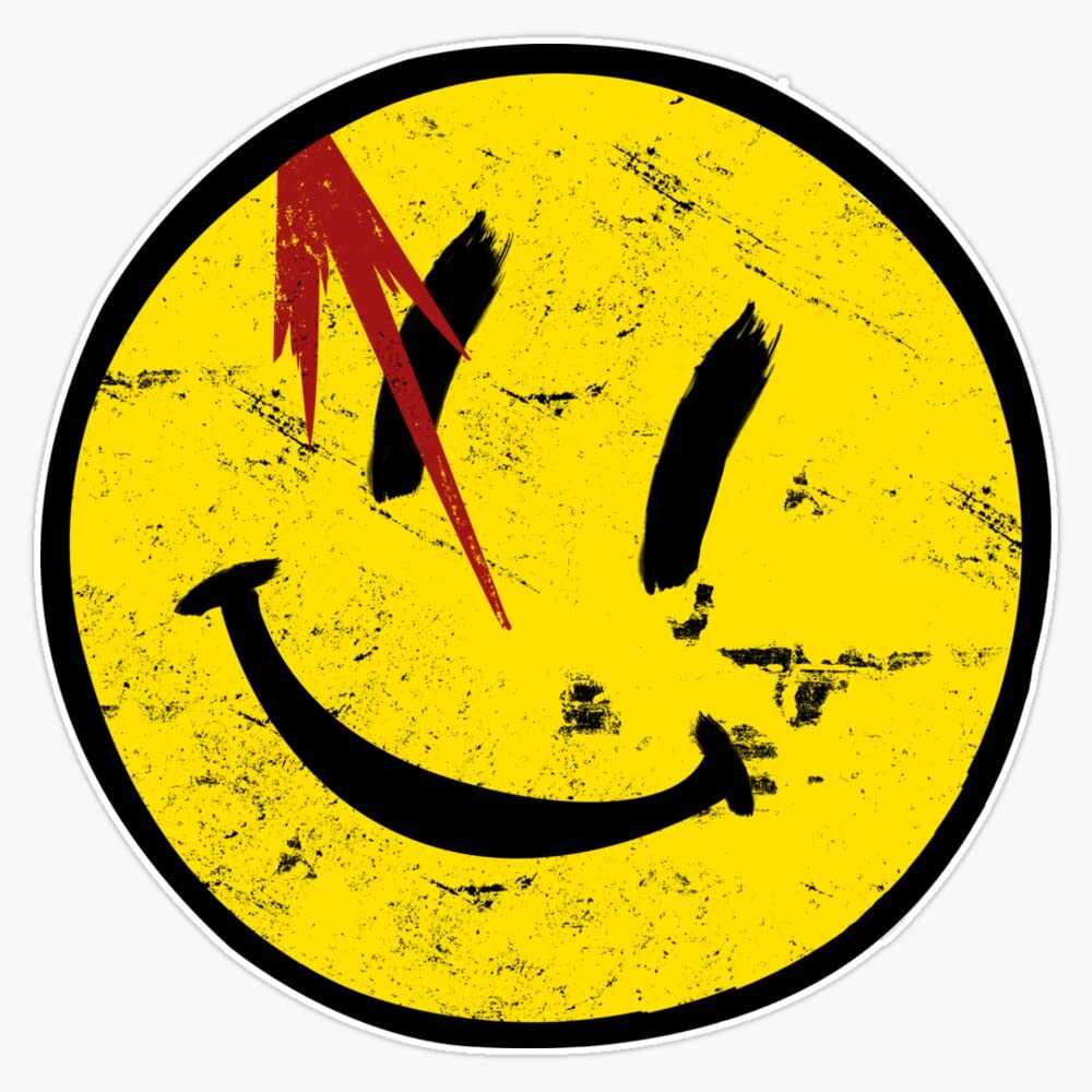 Amazon.com - Watchmen Symbol Vintage Bumper Sticker Vinyl Decal 5 inches