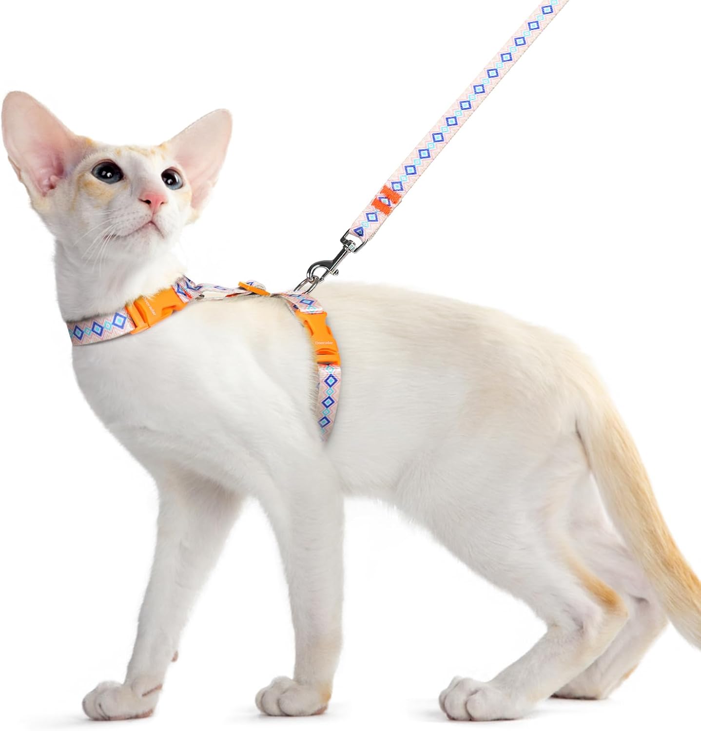 Amazon.com : Dooradar Cat Harness and Leash, Escape Proof Adjustable ...